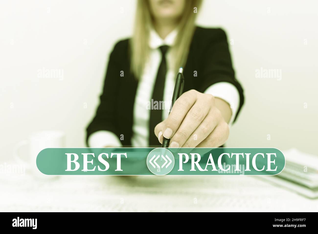 Writing displaying text Best Practice. Business overview commercial ...