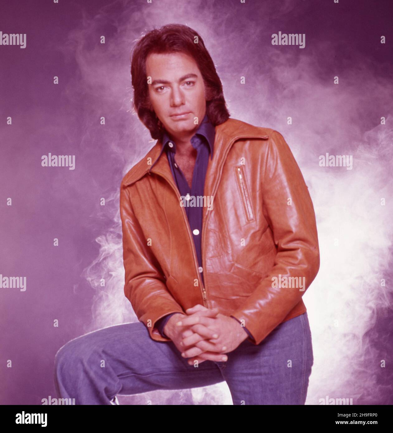 Neil Diamond poses for a portrait in late 70's in Los Angeles ...