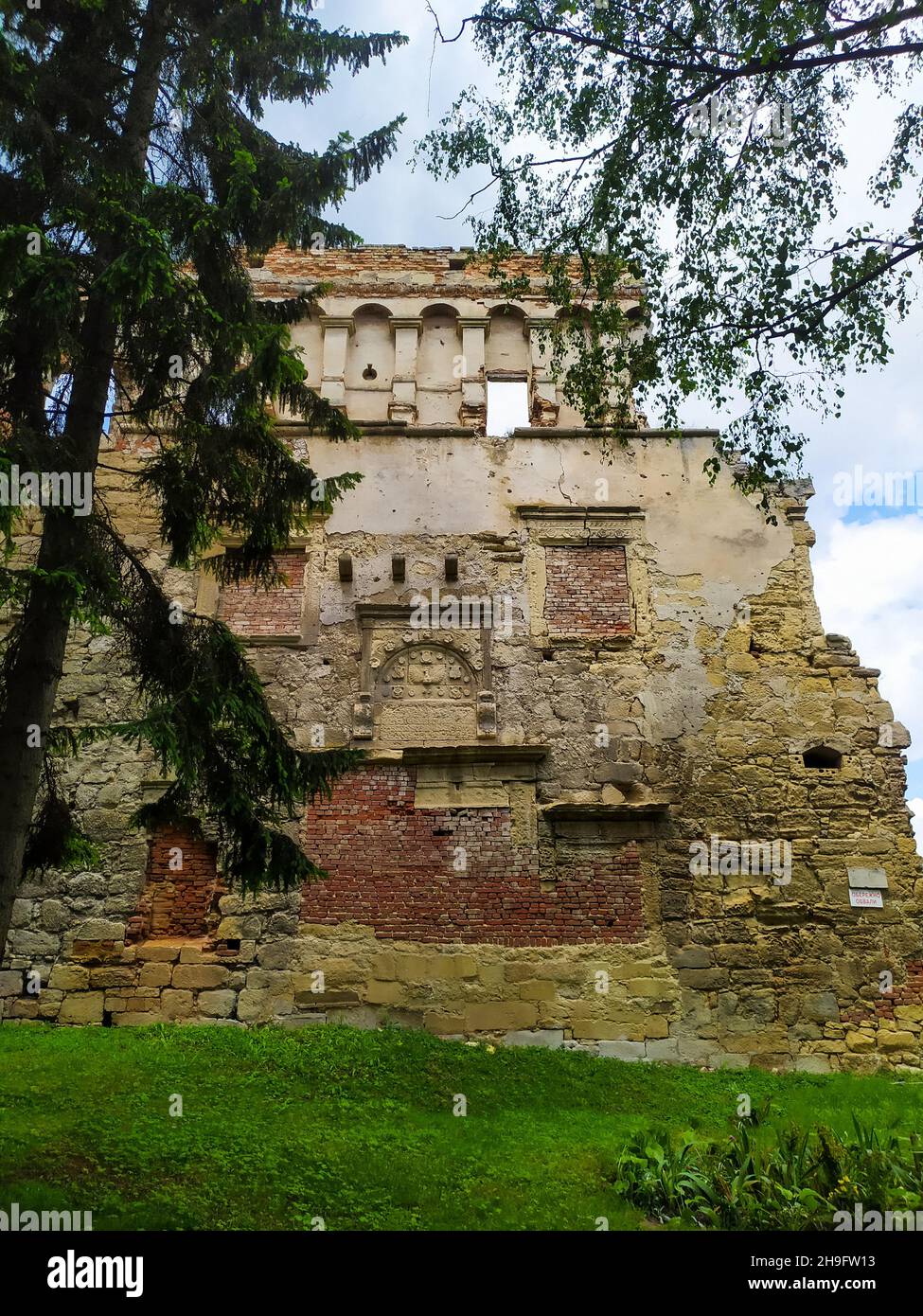 Berezhany Castle in small town Berezhany in Ternopil region, Ukraine ...