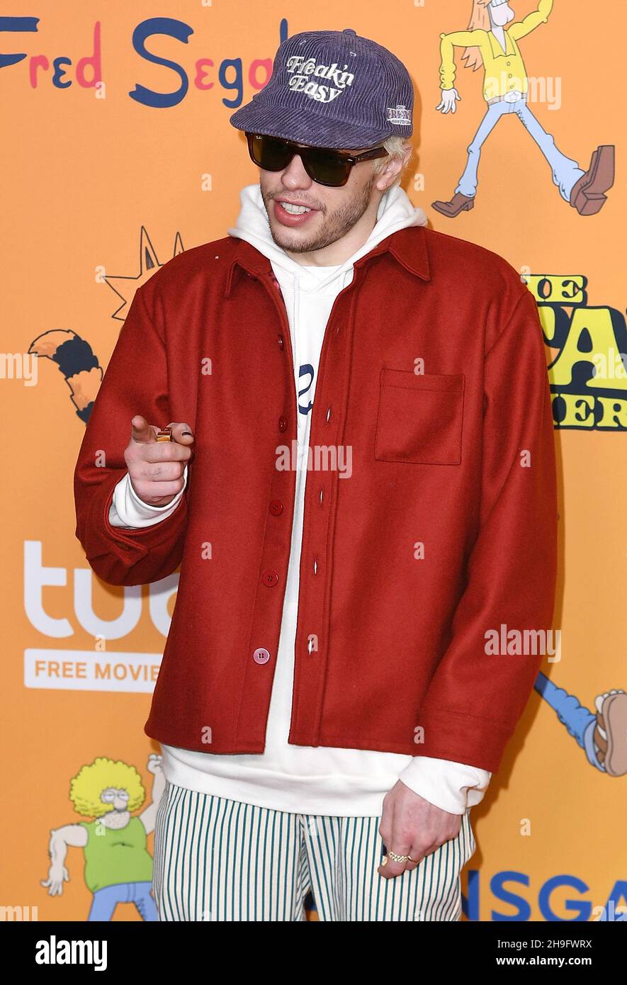 Pete Davidson at the TUBI's "The Freak Brothers" Experience on December ...
