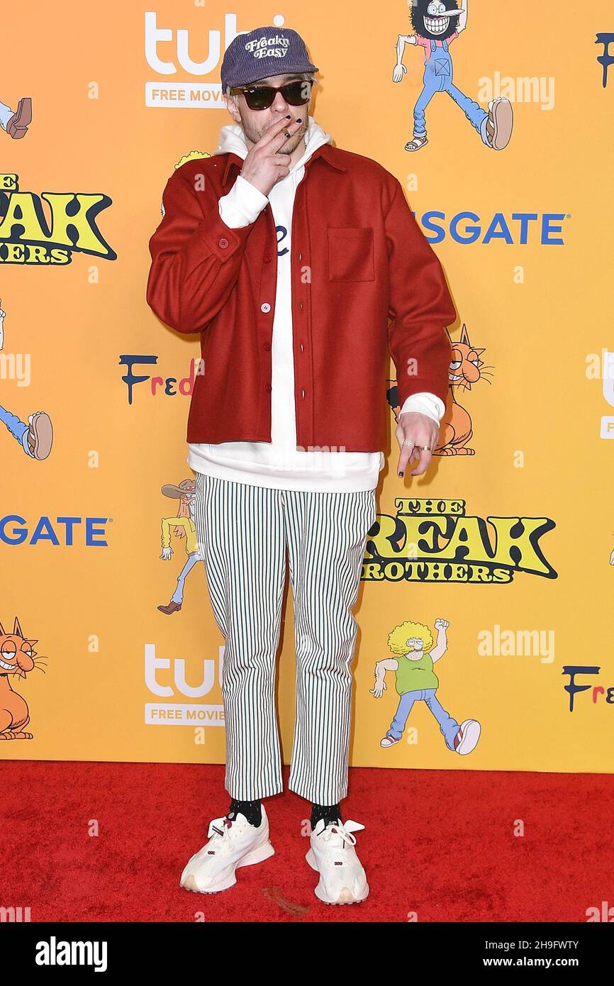 Pete Davidson at the TUBI's "The Freak Brothers" Experience on December ...