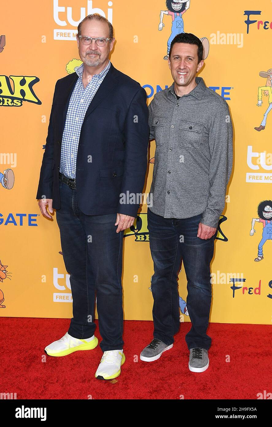 Los Angeles, USA. 06th Dec, 2021. Jim Packer and Adam Lewinson at the ...
