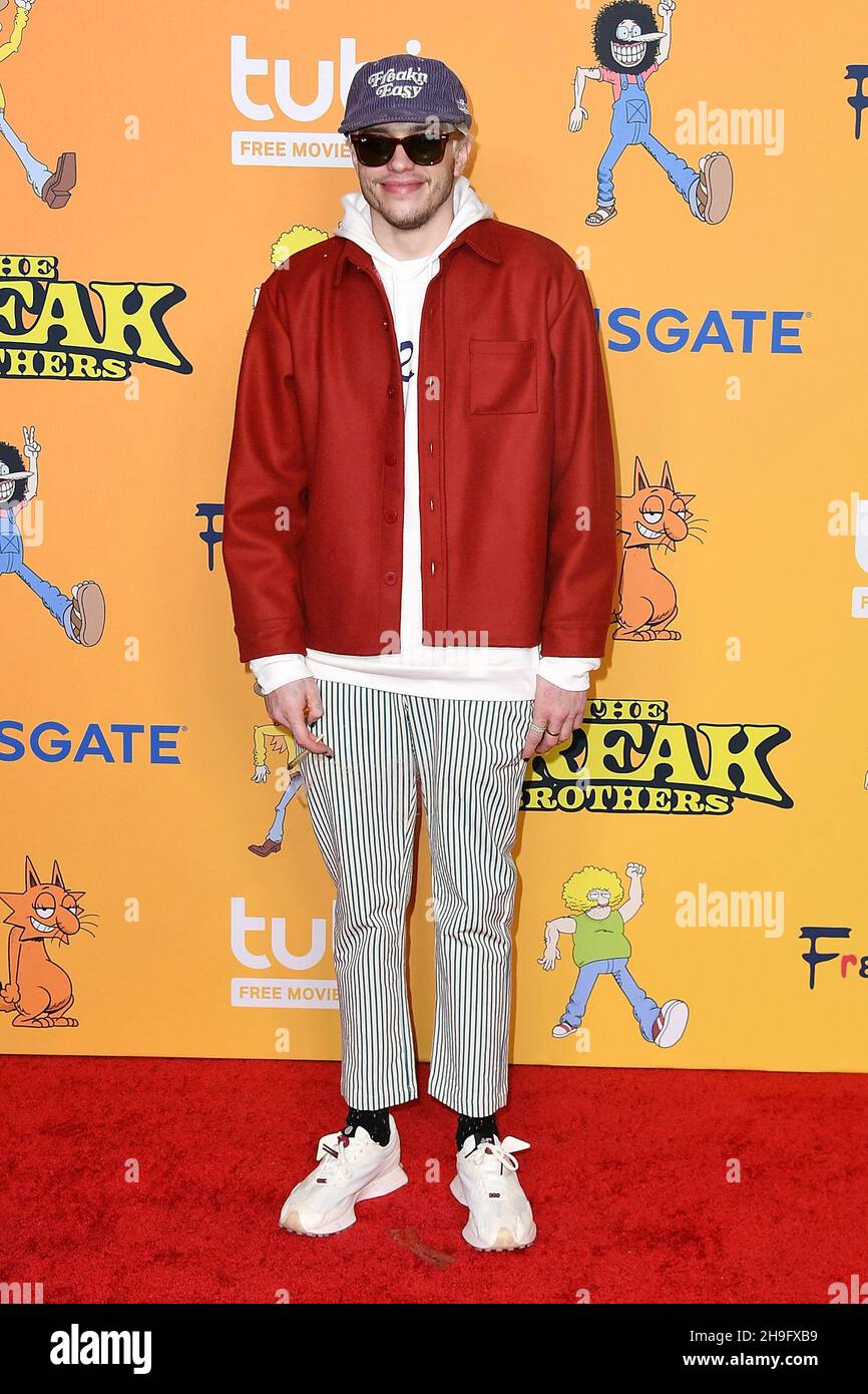 Los Angeles, USA. 06th Dec, 2021. Pete Davidson at the TUBI's "The ...