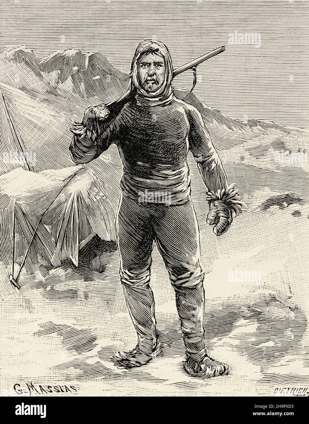 The wintering of Nansen and Johansen in the land of Franz Joseph I ...