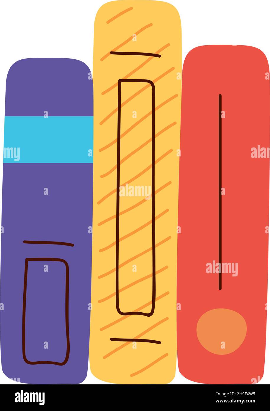 three books library literature icon Stock Vector Image & Art - Alamy