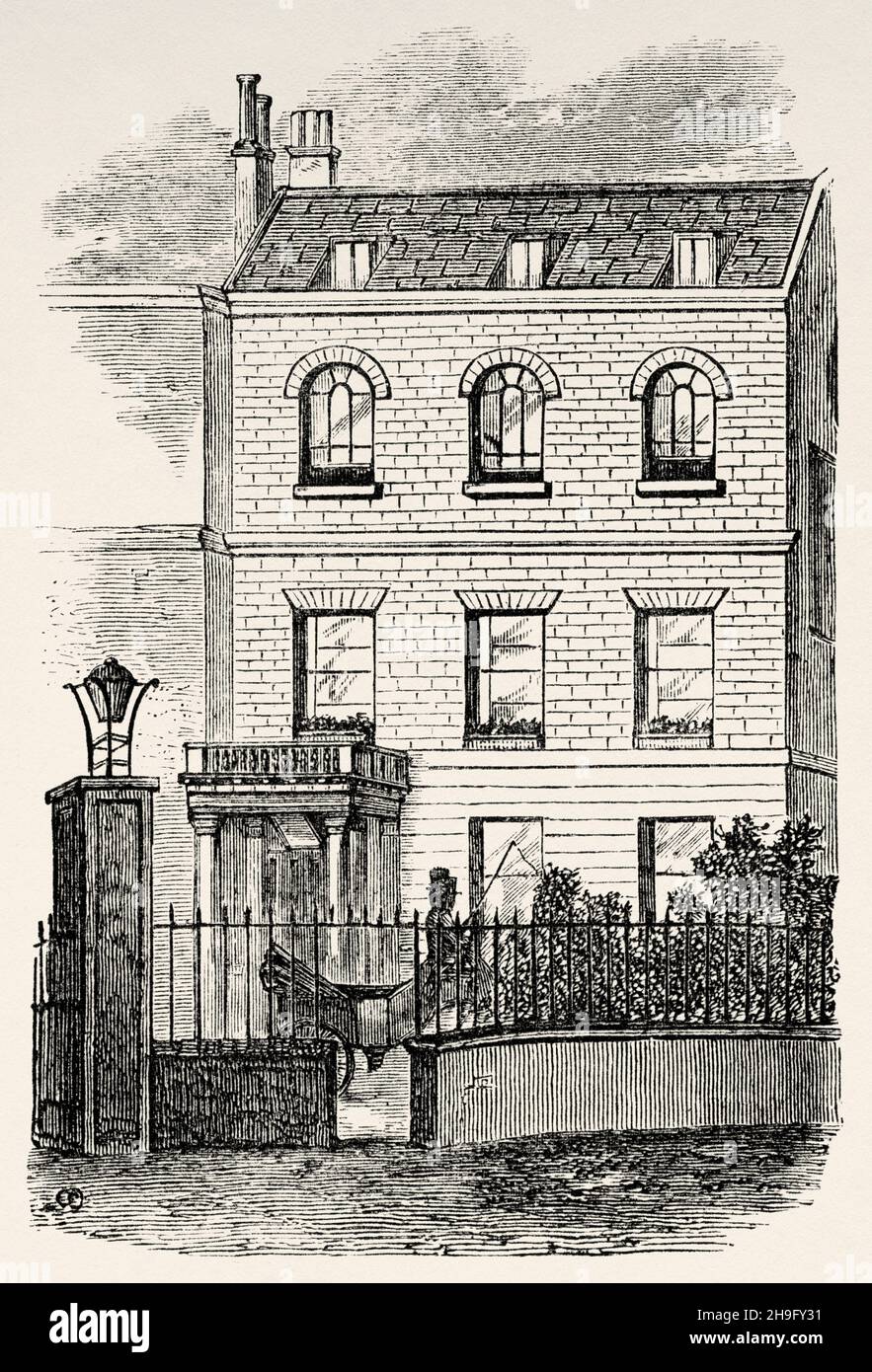 Tavistock House was the London home of Charles Dickens and his family ...