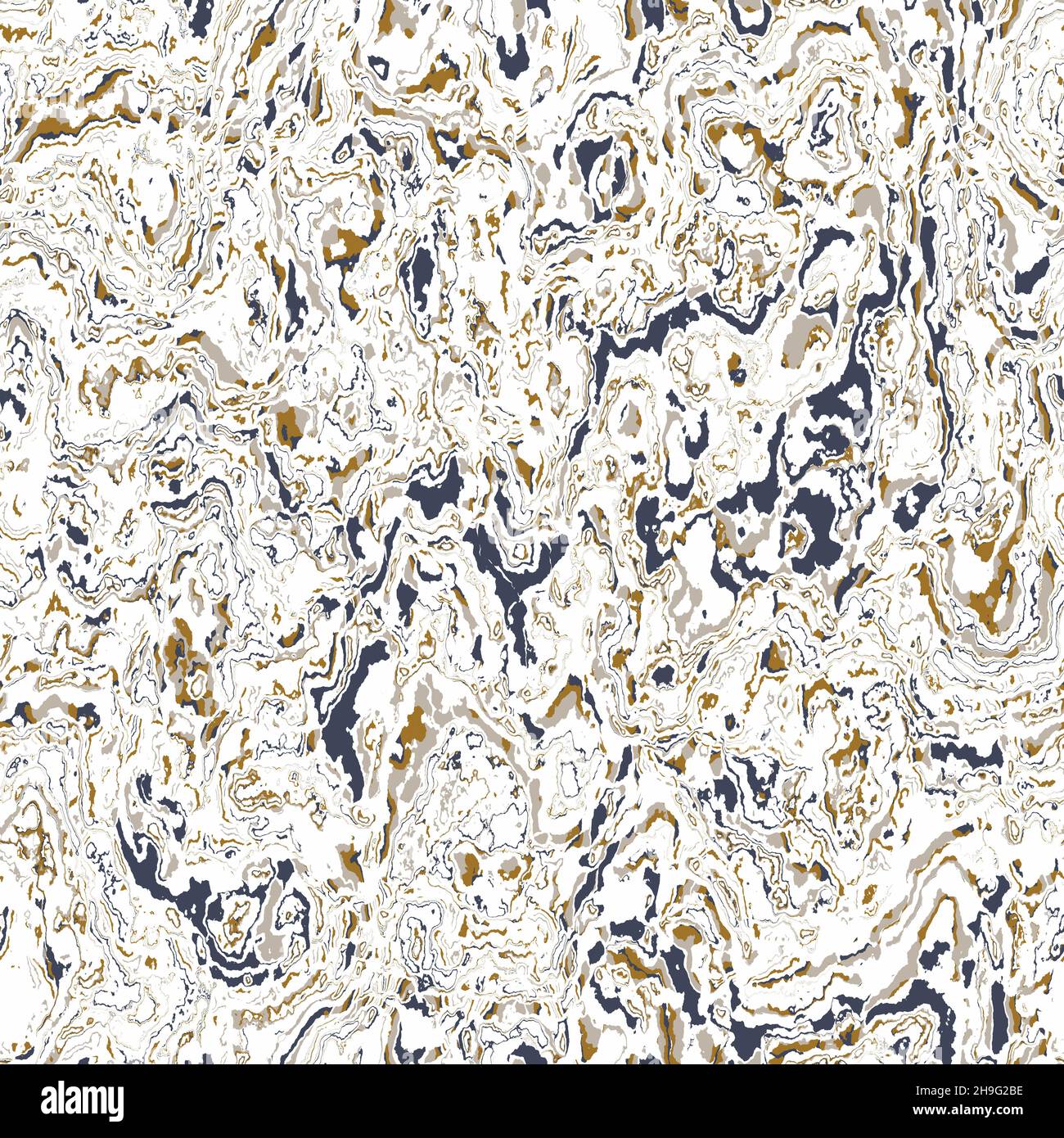 White tonal marbled seamless texture. Irregular pale ink blotch paint ...