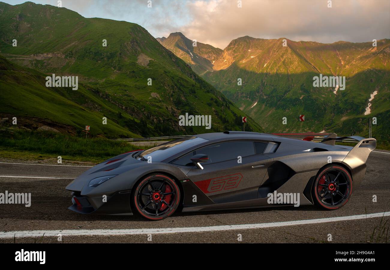 Lamborghini Unveils First Ever One-Off Supercar 'SC18 Alston' Stock ...