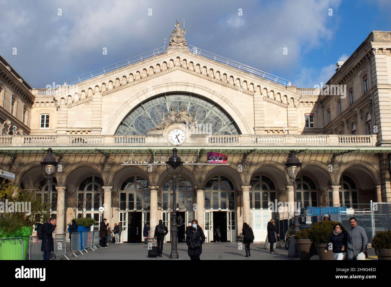 The Gare de l'Est, officially Paris-Est, is one of the six large ...