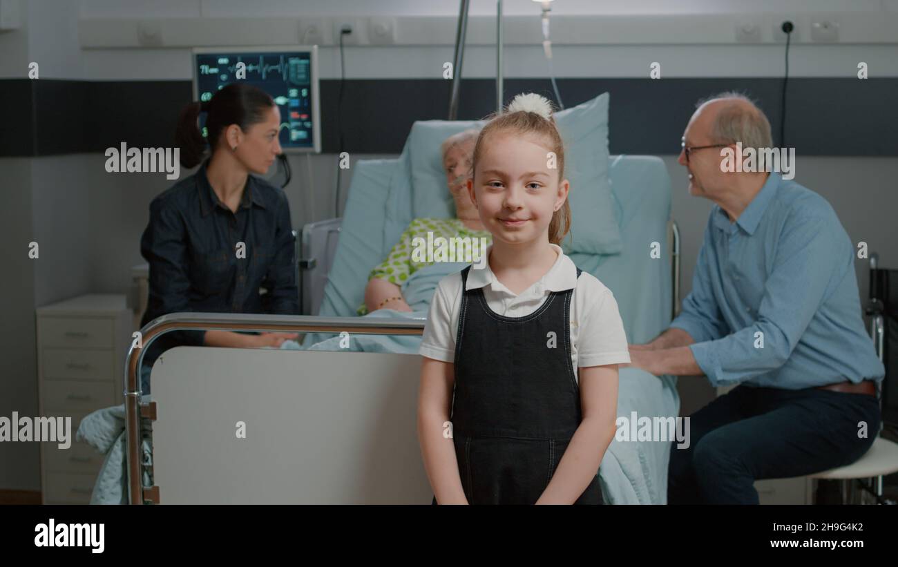 Portrait hospitalized sick child hi-res stock photography and images ...