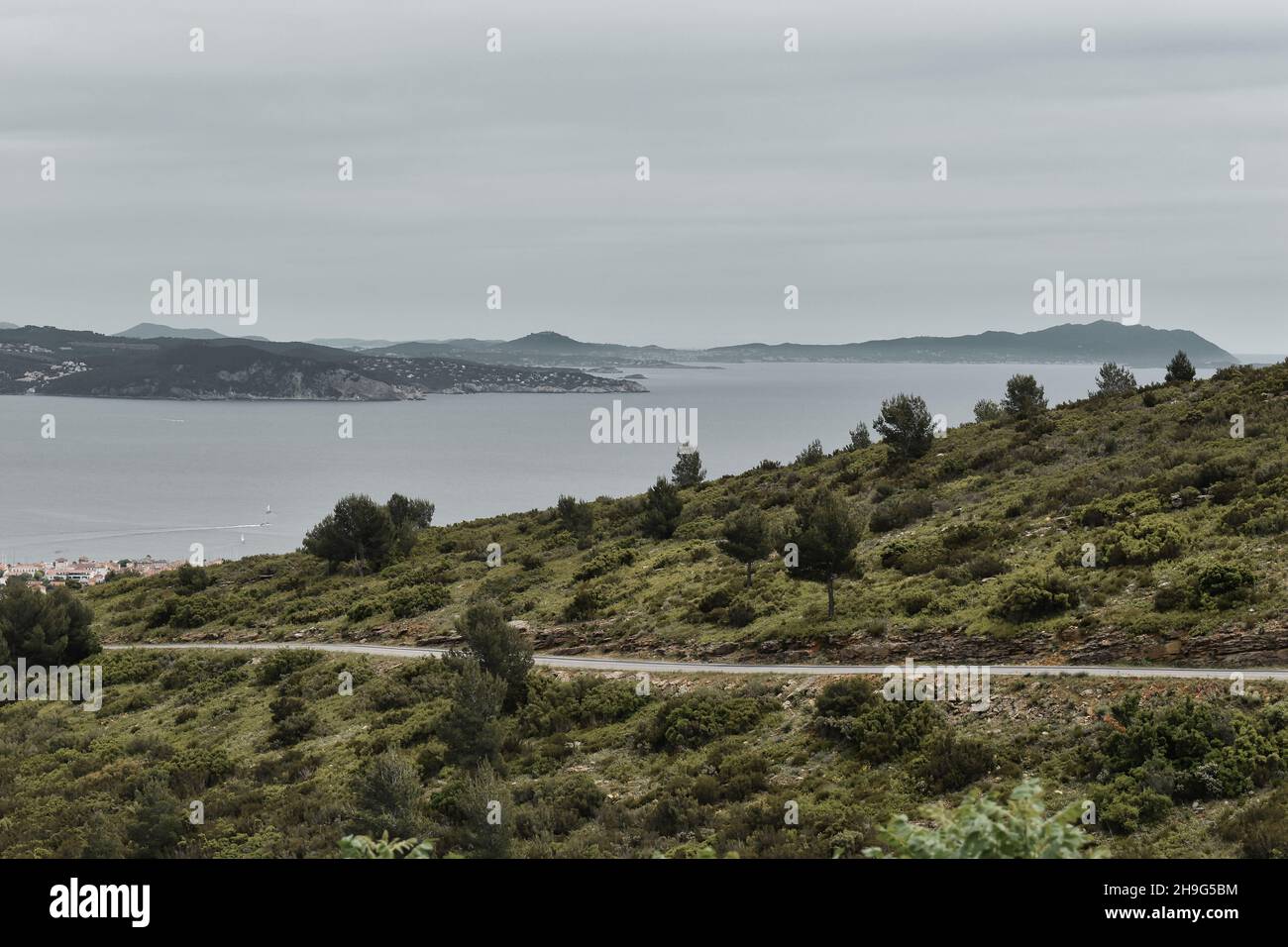 Route des Crêtes, Cassis, South of France Stock Photo - Alamy