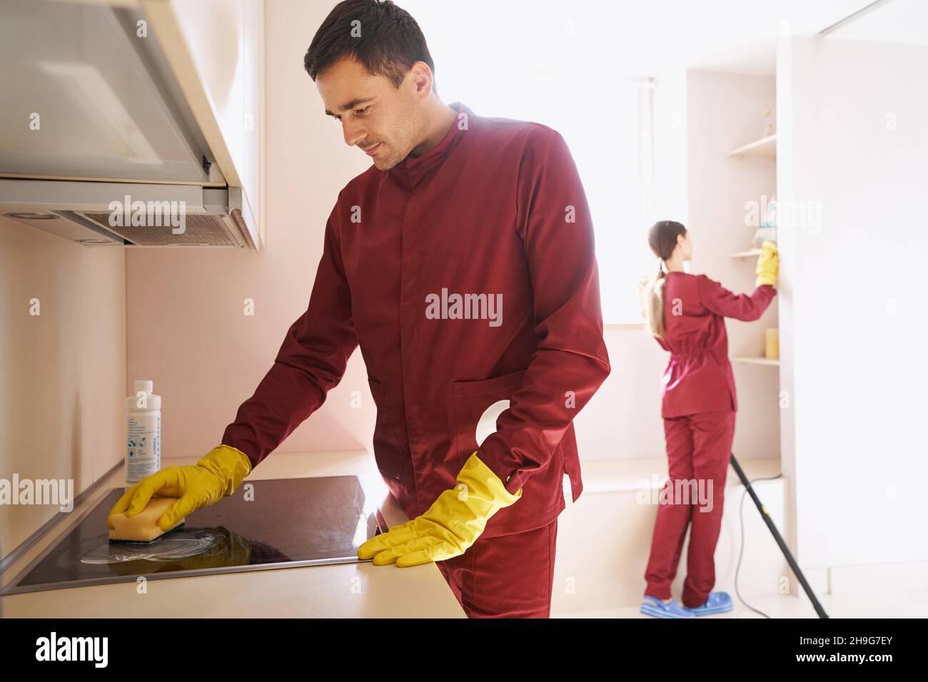 Professional cleaners hi-res stock photography and images - Alamy