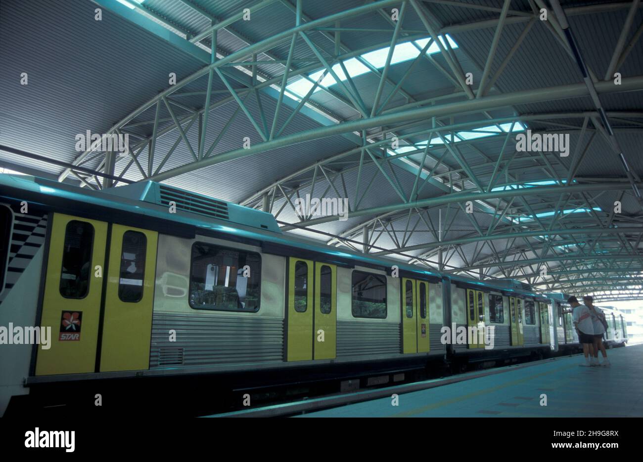 a Metro star train in the city of Kuala Lumpur in Malaysia. Malaysia ...