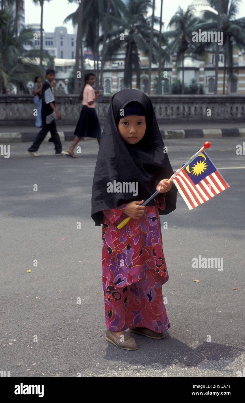 Malaysian People at the Malaysian National Day or Hari Merdeka, August ...