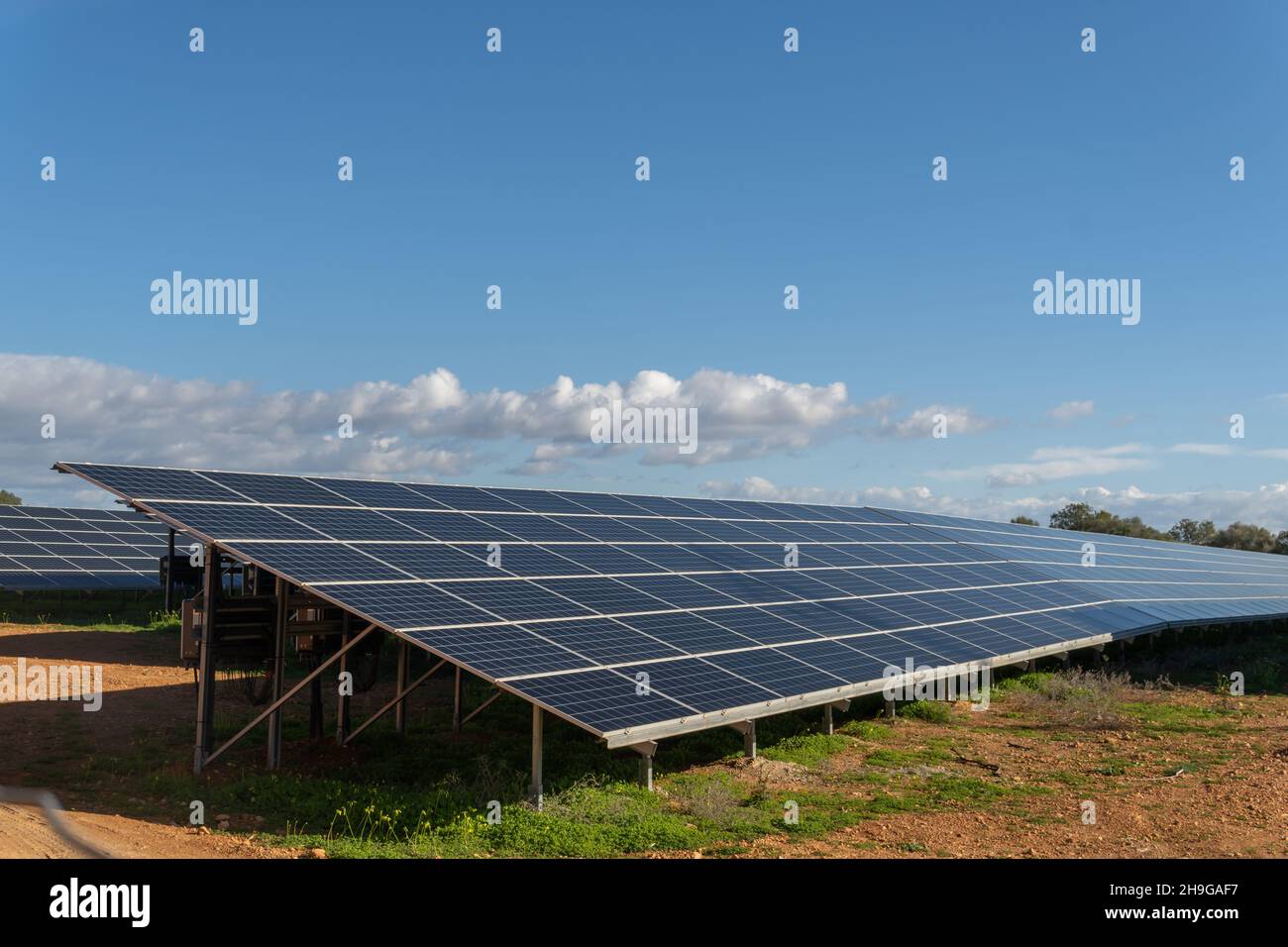 Solar energy park hi-res stock photography and images - Alamy