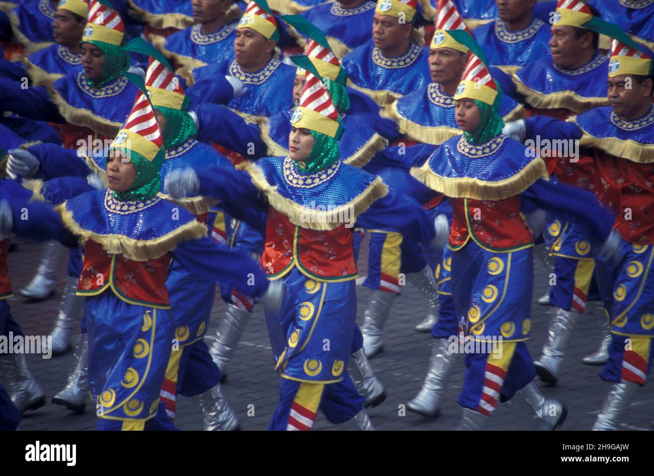 the Military Parade at the Malaysian National Day or Hari Merdeka ...