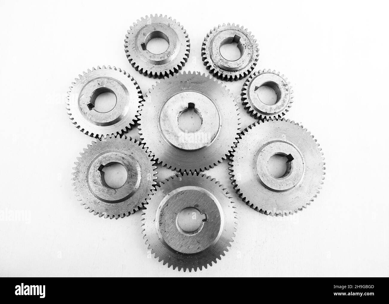 Polished gears hi-res stock photography and images - Alamy
