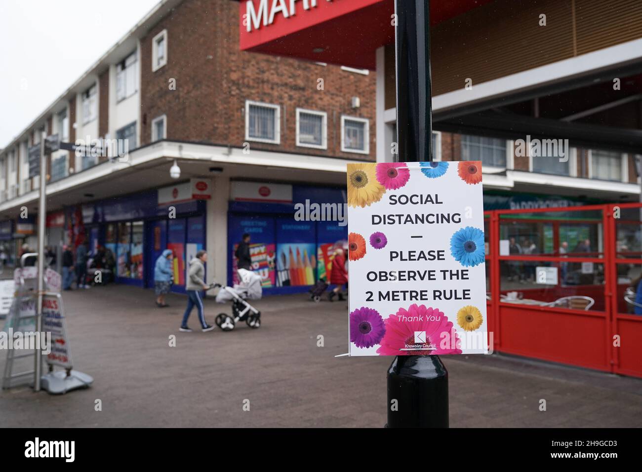 Kirkby Town Centre. Kirkby is a town in the Metropolitan Borough of ...