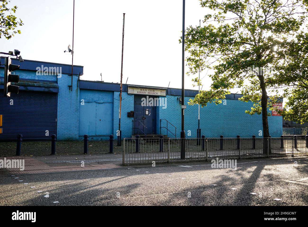 Kirkby Town Centre. September 2019. Royal Naval Club. Kirkby developed ...