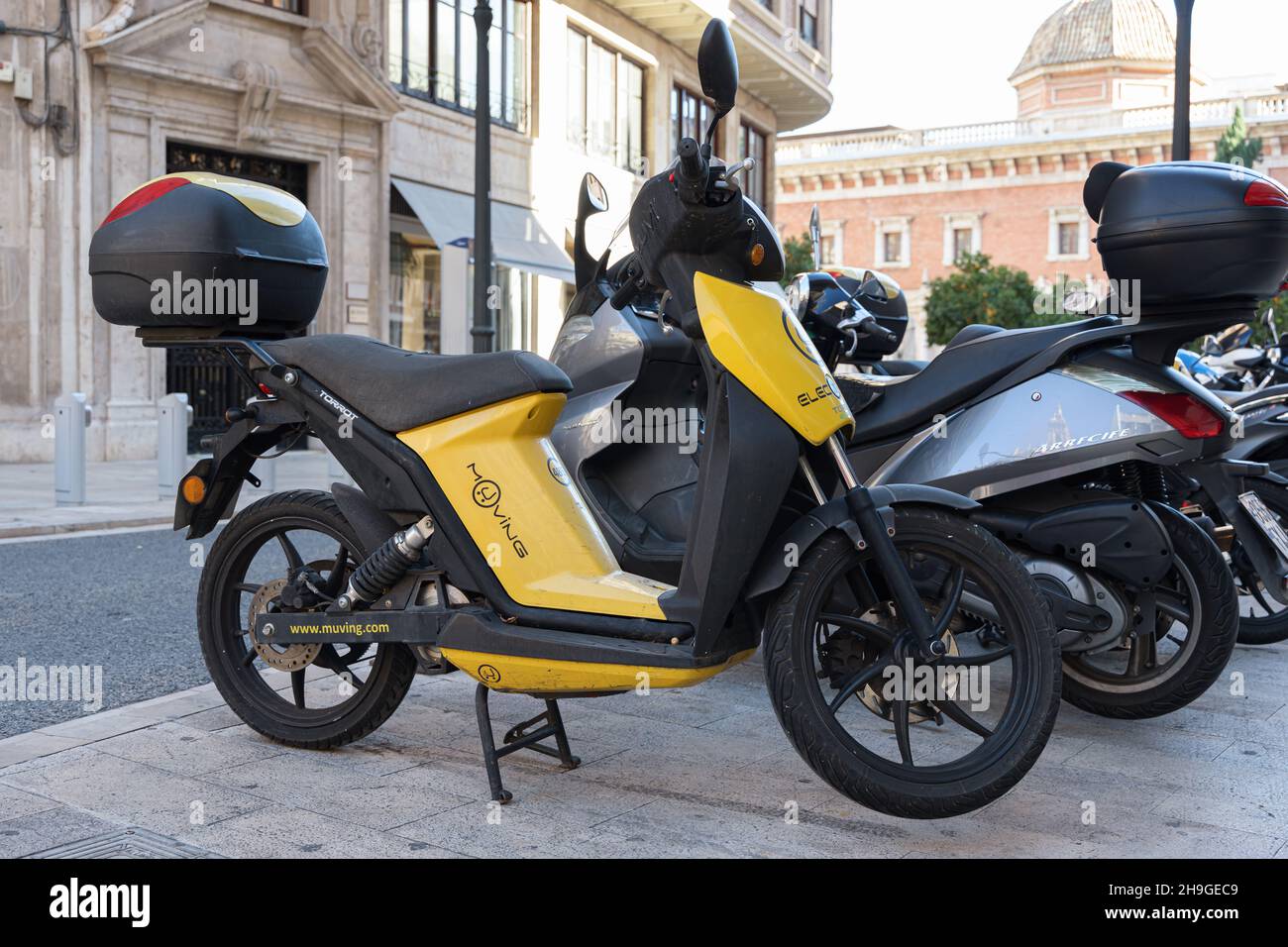 Scooter sharing system hi-res stock photography and images - Alamy