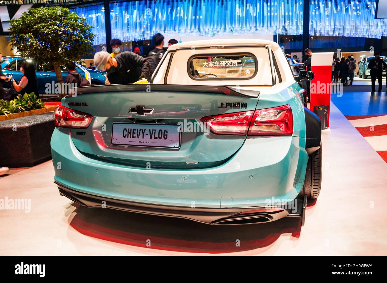 The Chevy Vlog custom ute version of the Shanghai GM Chevrolet Malibu ...