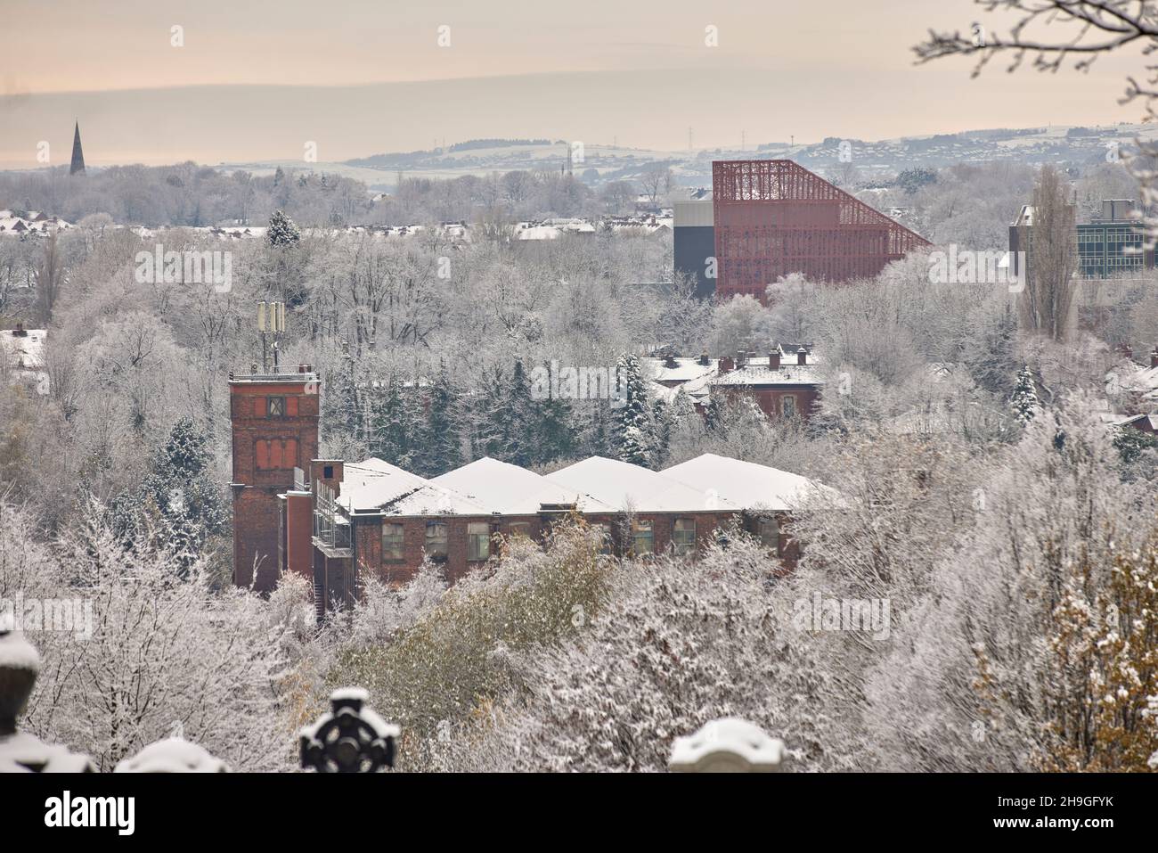 Manchester england winter hi-res stock photography and images - Alamy