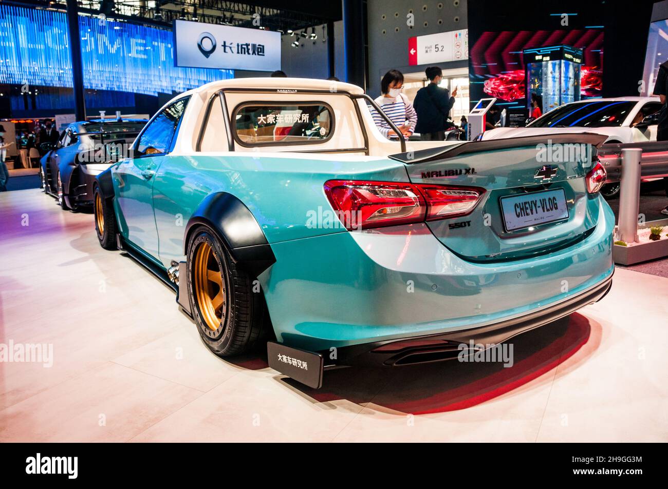 The Chevy Vlog custom ute version of the Shanghai GM Chevrolet Malibu ...