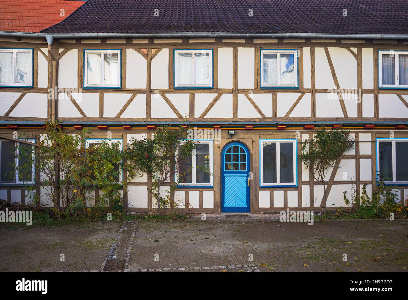HILDBURGHAUSEN, GERMANY - CIRCA OKTOBER, 2021: The townscape of ...