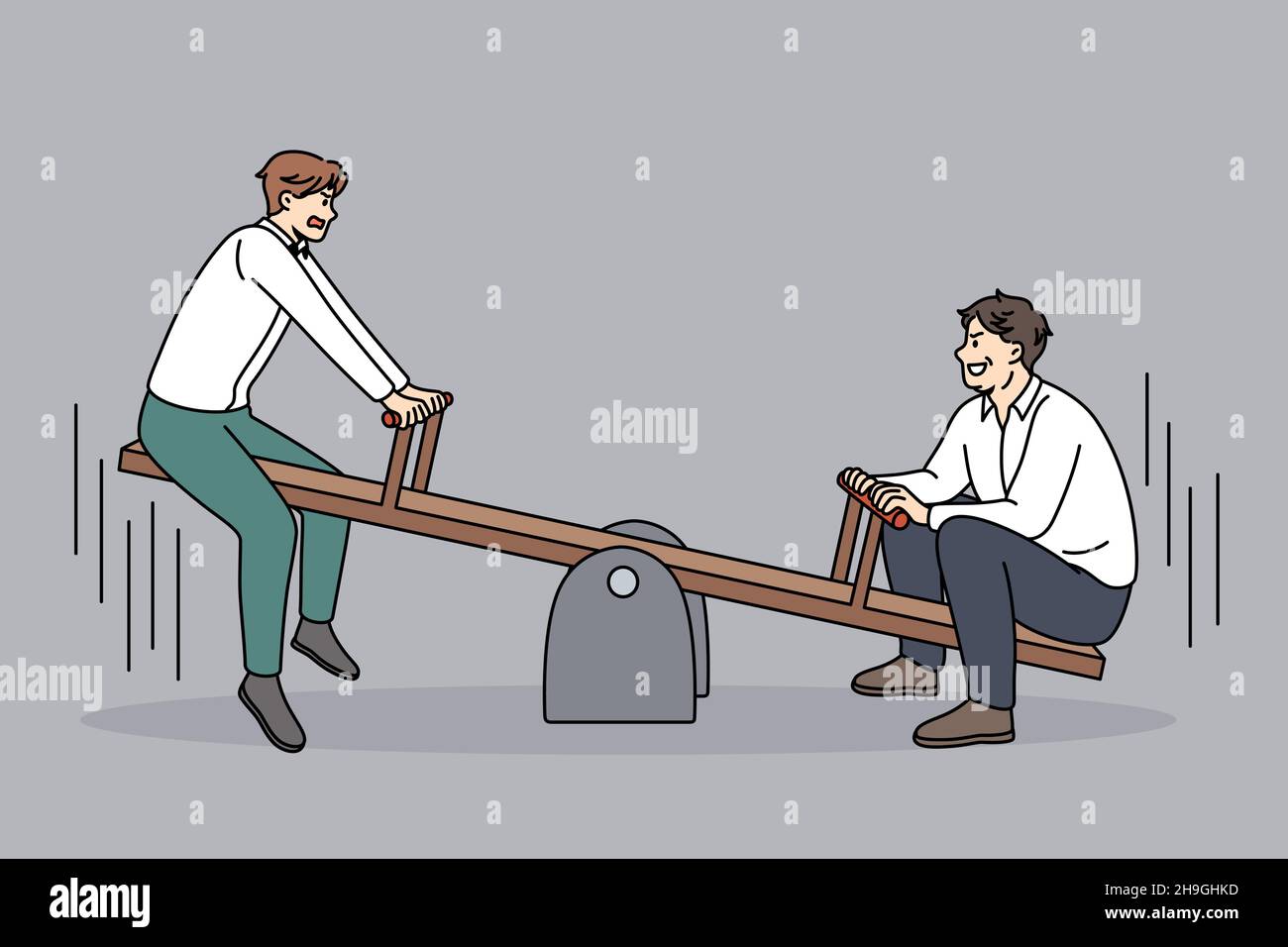 Development opponents Stock Vector Images - Alamy