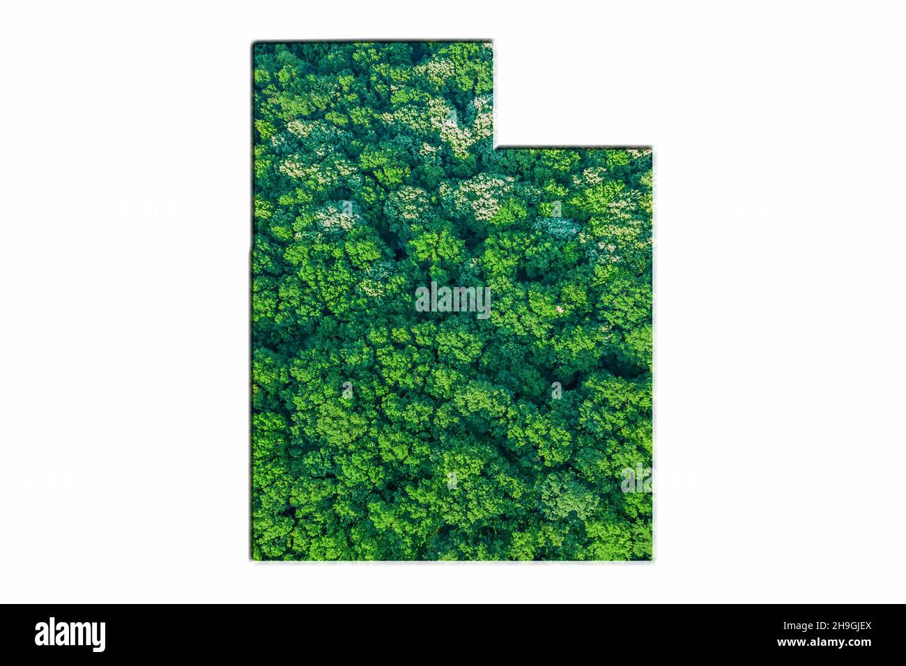 Political map of utah hi-res stock photography and images - Alamy