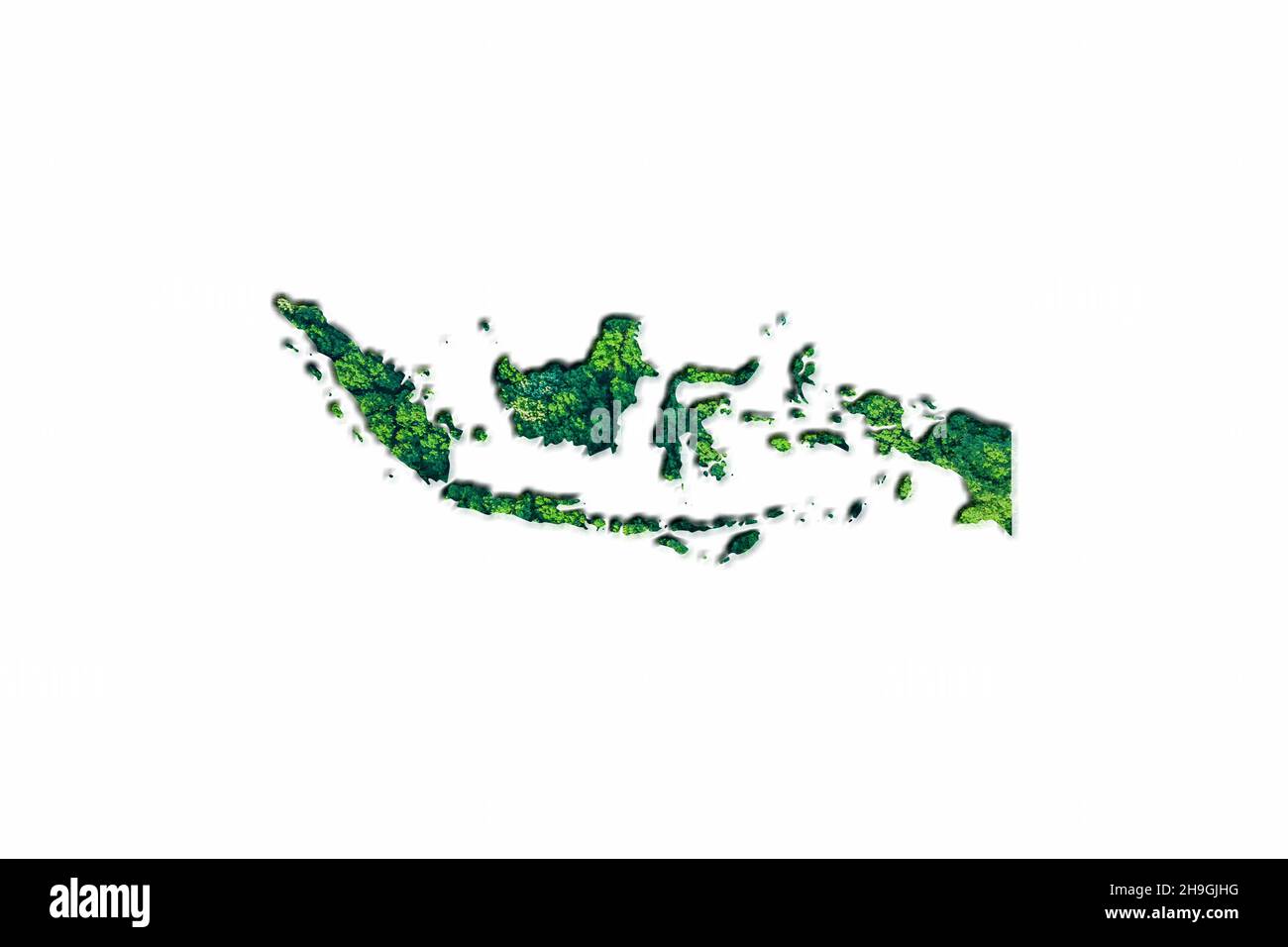 Map indonesia on political Cut Out Stock Images & Pictures - Alamy