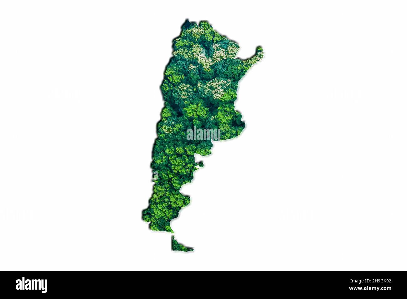 Map argentina on political Cut Out Stock Images & Pictures - Alamy