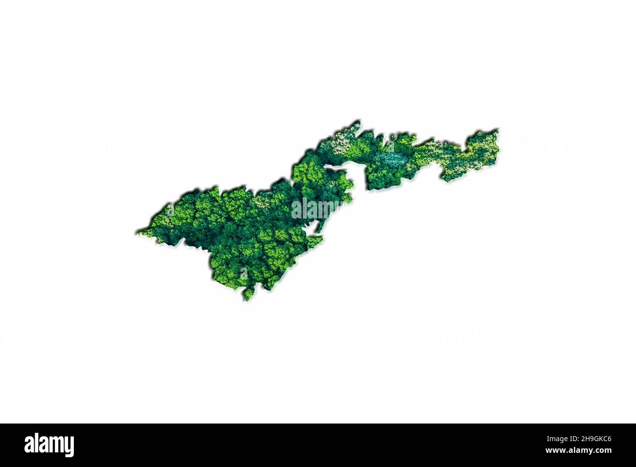 American climate Cut Out Stock Images & Pictures - Alamy