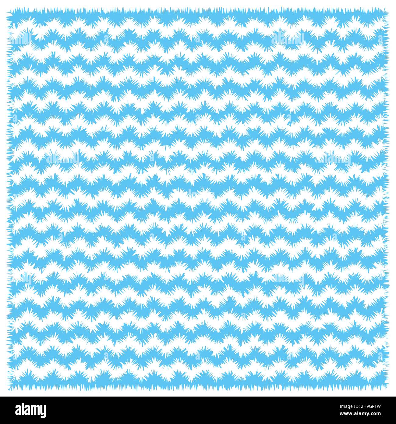 Christmas Pattern with Wavy Rows of Snowflakes or Stars. Wavy stripes ...