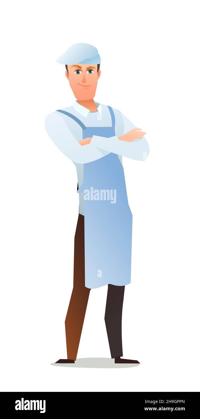 Cook fun cartoon style Cut Out Stock Images & Pictures - Alamy