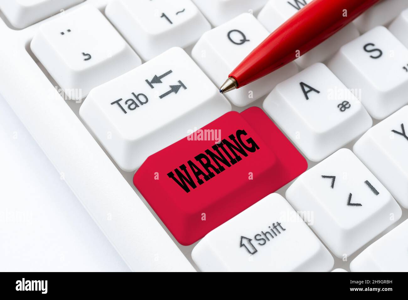 Conceptual display Warning. Business idea Advice Sign for possible ...