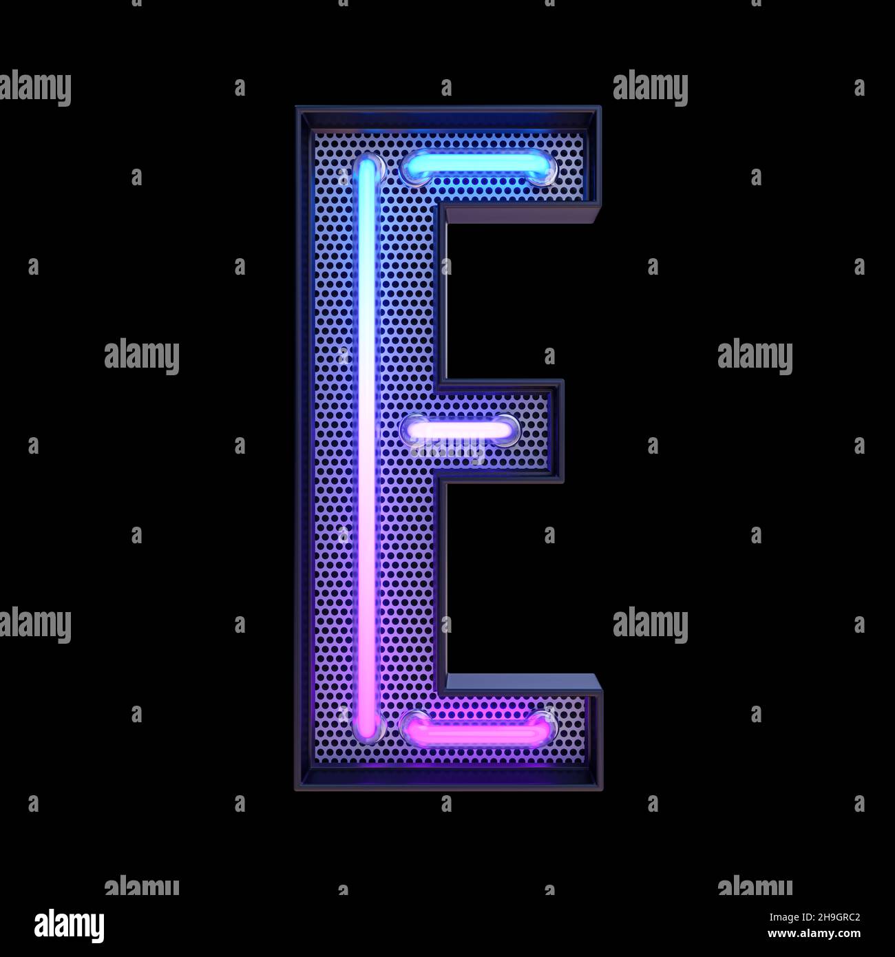 Illuminated letter e hi-res stock photography and images - Alamy