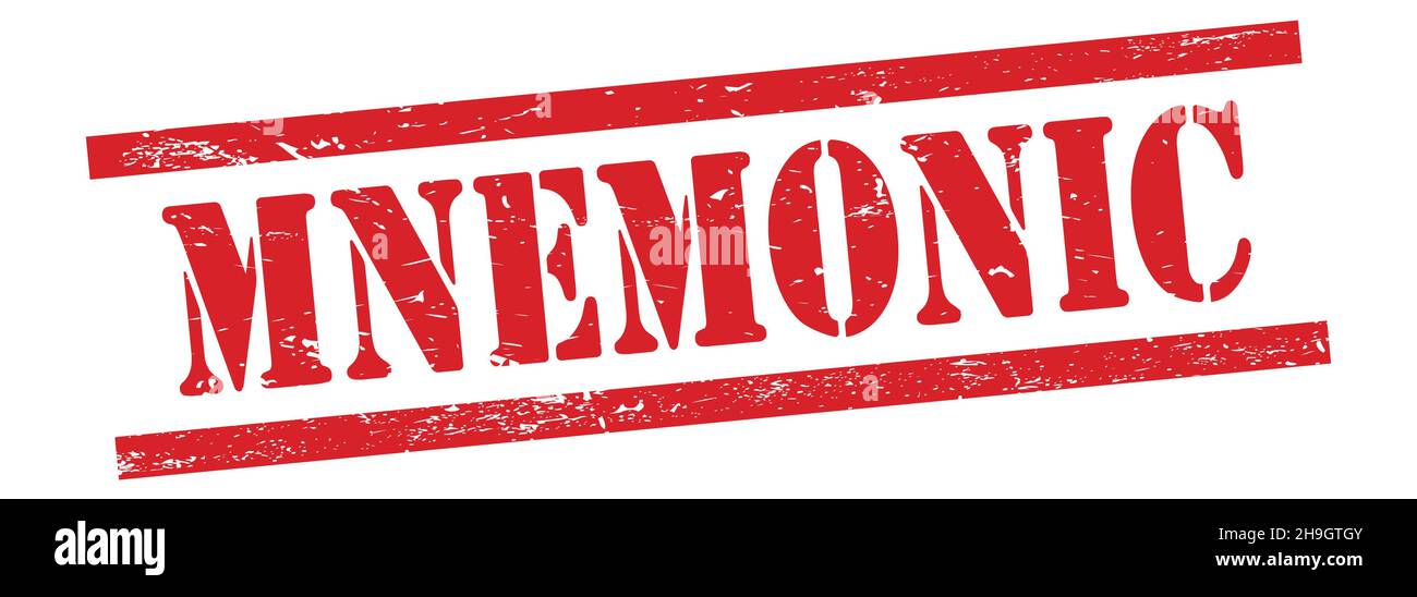 Mnemonic stamp hi-res stock photography and images - Alamy