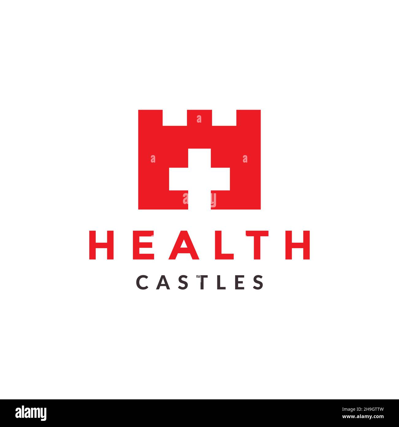 Cross castle Stock Vector Images - Alamy