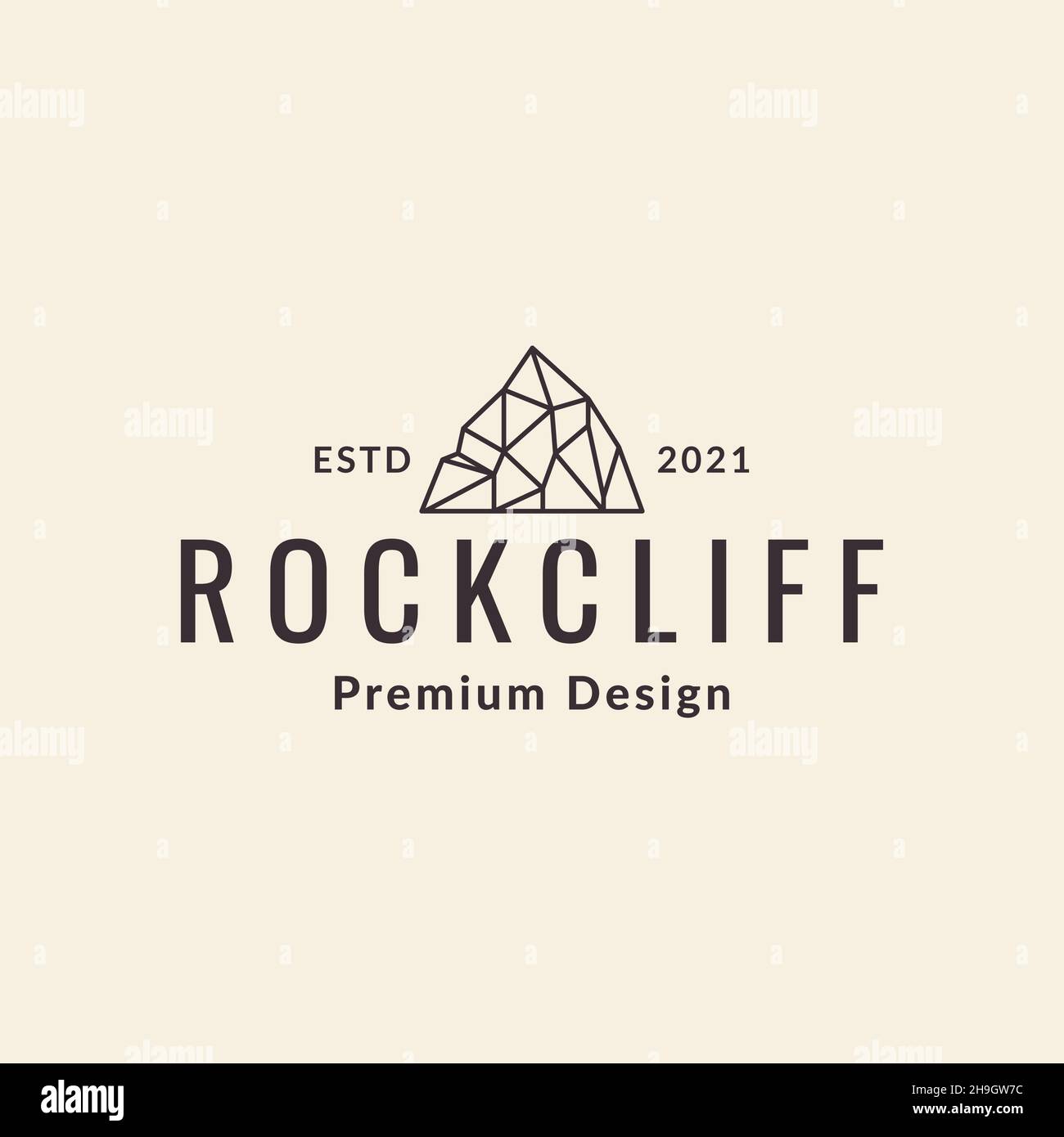 Rock outline ink hi-res stock photography and images - Alamy