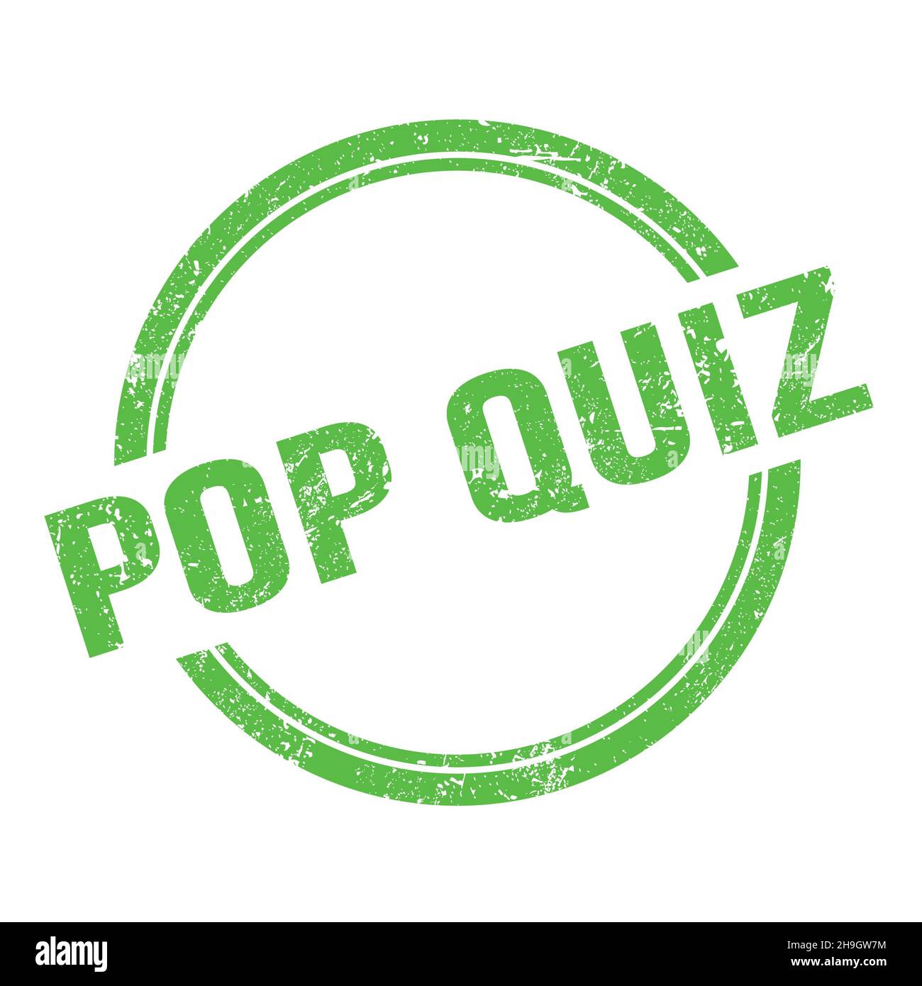 Pop quiz stamp hi-res stock photography and images - Alamy