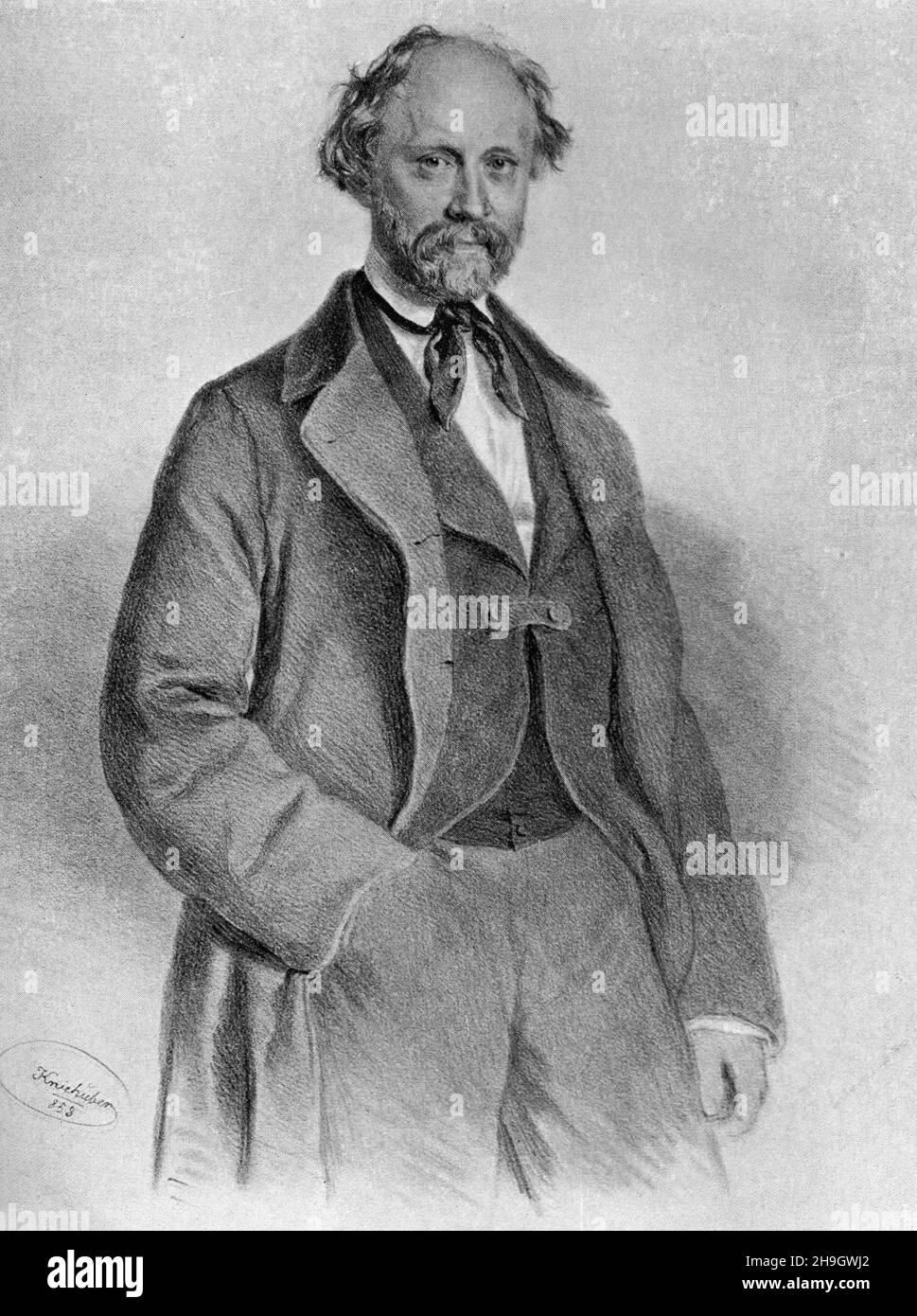 Christian friedrich hebbel Black and White Stock Photos & Images - Alamy