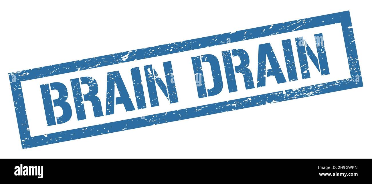 Brain drain word hi-res stock photography and images - Alamy