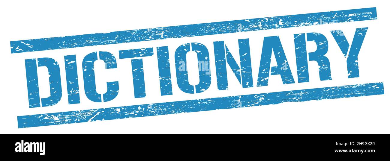 Dictionary stamp hi-res stock photography and images - Alamy