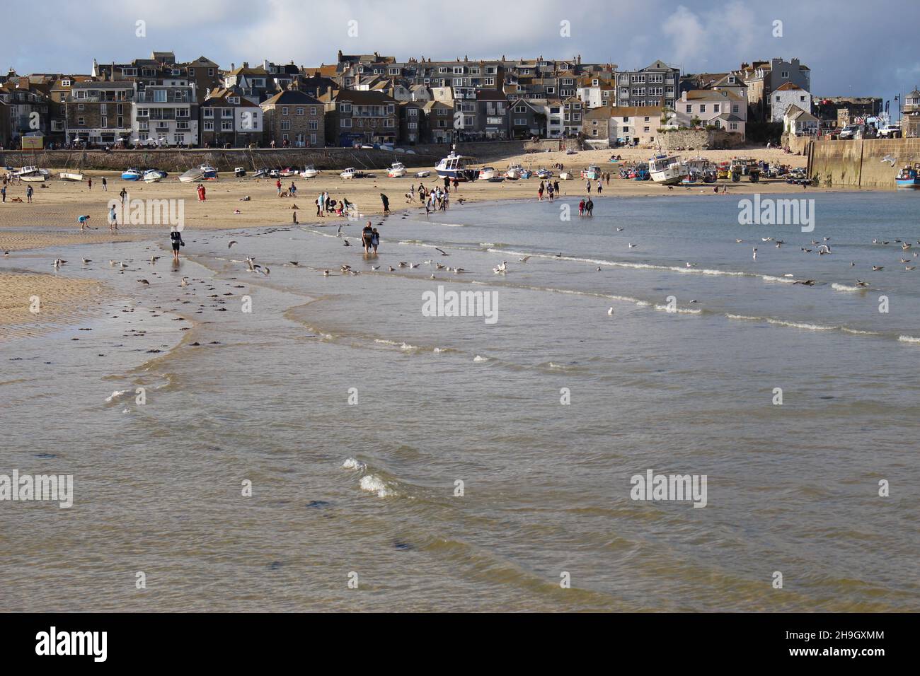 St. Ives Cornwall in summer (England Stock Photo - Alamy