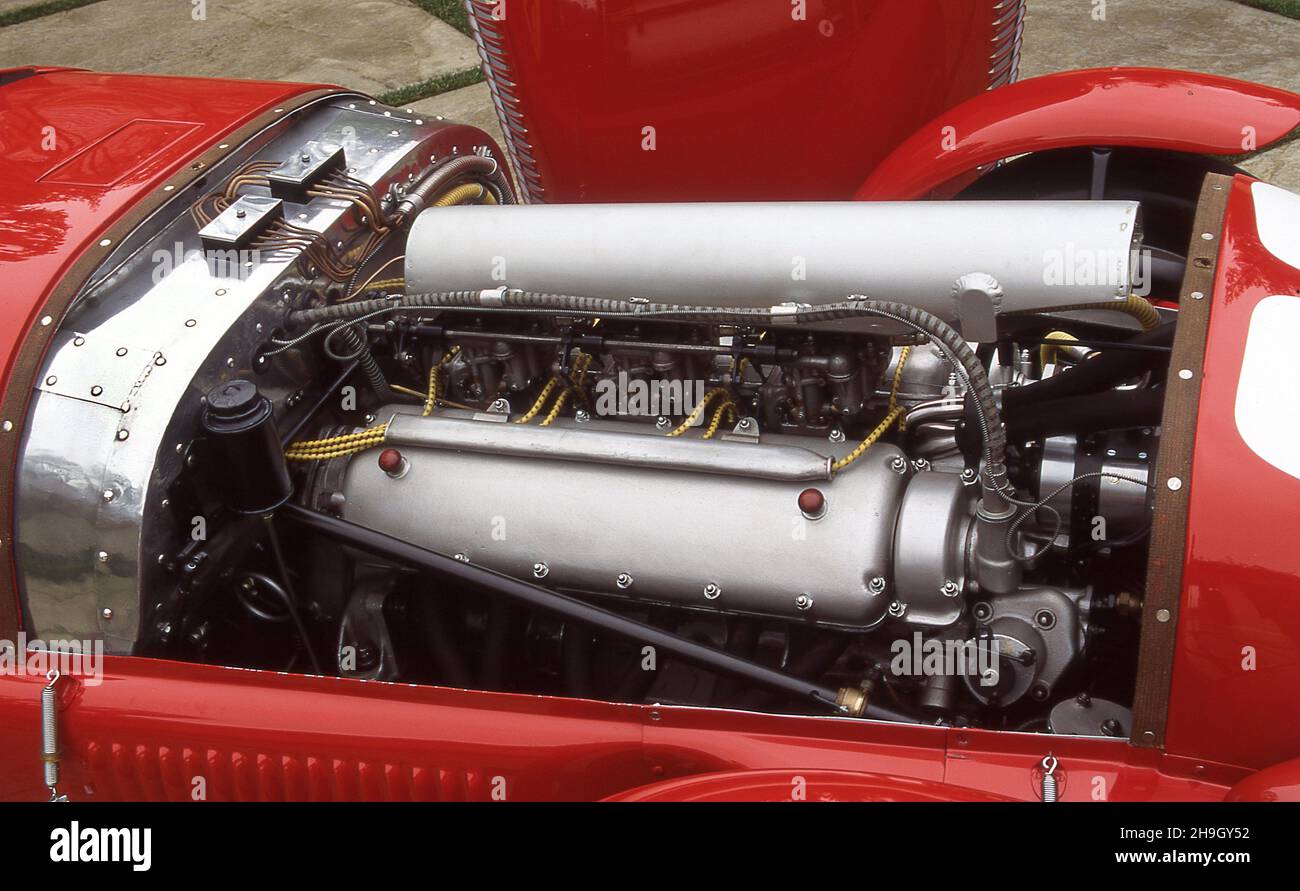 1947 Ferrari 166 Spyder Corsa Chassis 002C Stock Photo - Alamy