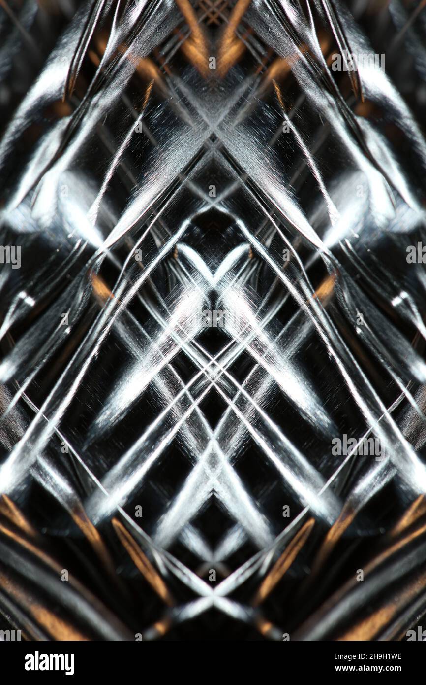 Double aluminum paper close up abstract modern background high quality ...