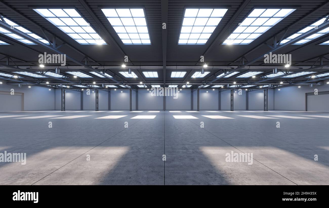 3D render of empty exhibition space. backdrop for exhibitions and ...