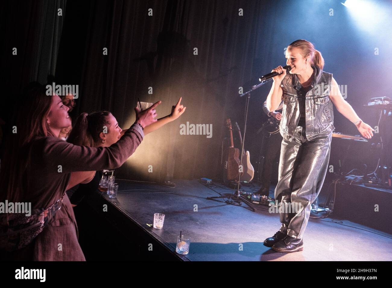 Copenhagen, Denmark. 03rd, December 2021. The Danish singer, songwriter ...