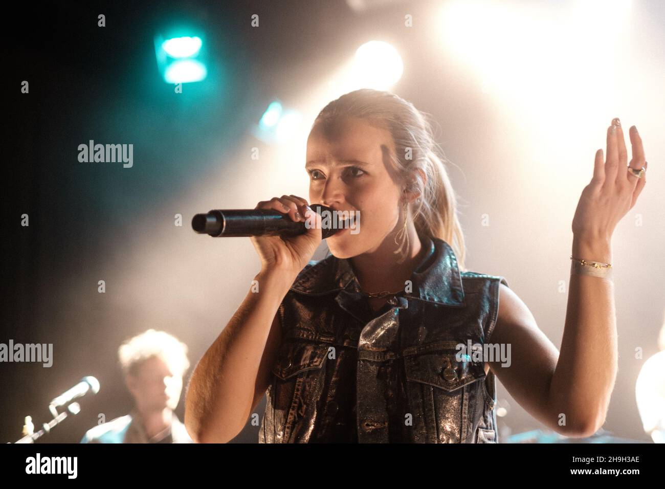 Copenhagen, Denmark. 03rd, December 2021. The Danish singer, songwriter ...